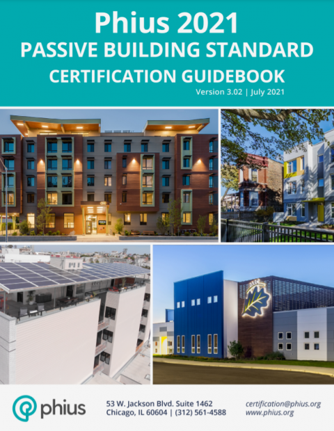 Presenting...The Phius 2021 Certification Guidebook - Sustaining Tree